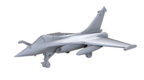 L'Arsenal 2.0 3D400075 Rafale Marine with tanks jet fighter x 5