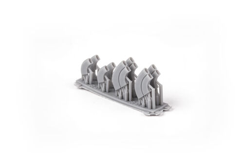 Eduard 648805 Yak-9D exhaust stacks PRINT ZVEZDA