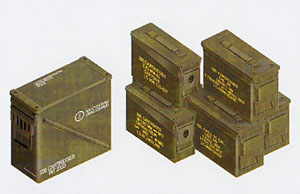 AFV Club 35035 30 and 50 Caliber Ammo Boxes