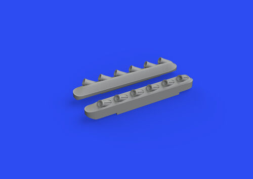 Eduard 672280 P-51B/C exhausts stacks w/fairing PRINT ARMA HOBBY