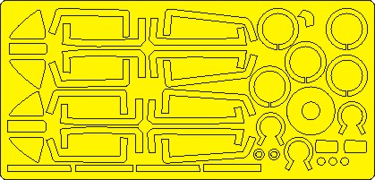 New Ware AM0947 TA-4J, TA-4, TA-4 Skyhawk EXPERT kabuki masks for Hasegawa