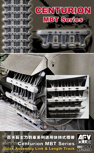 AFV Club 35338 Centurion MBT Series Quick Assembly Link & Length Track