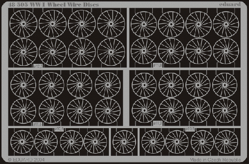 Eduard 48505 WWI Wheel Wire Discs
