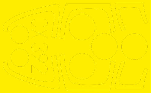 Eduard CX392 Su-27SM Flanker B Zvezda 7295