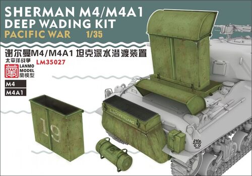 LANMO Model LM35027 Sherman M4/M4A1 Deep Wading Kit Pacific War