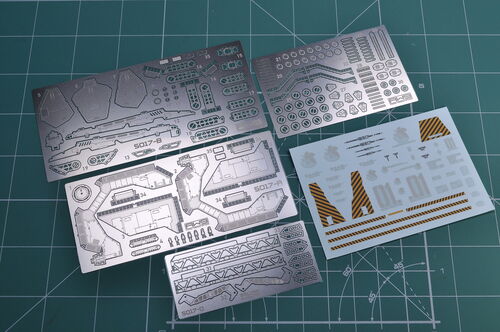 Madworks S17 Etching Parts for Platform of RG EVA 01 DX VER.