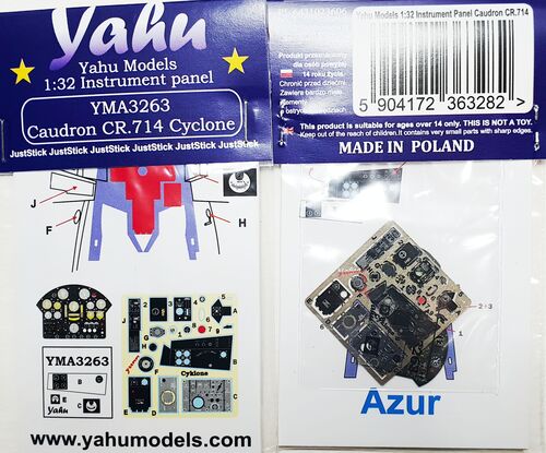 Yahu Models A3263 Caudron CR.714 Cyclone (For Azur)