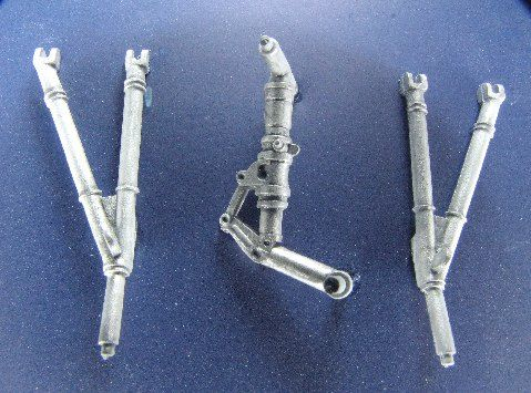 Scale Aircraft Conversions 35001 Mil Mi-24 V - Landing Gear (designed to be used with Trumpeter kits)