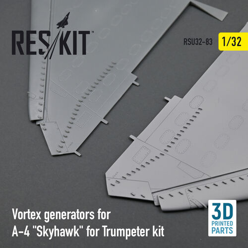 RES/KIT U32-0083 Vortex generators for A-4 "Skyhawk" for Trumpeter kit