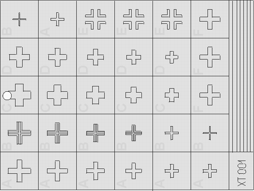 Eduard XT001 German Crosses 1 early