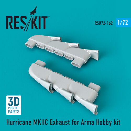RES/KIT U72-0162 Hurricane Mk IIC exhaust