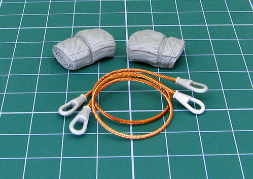 Eureka XXL ER-3557 Towing cables for Soviet MBT T-55 (Set designed for MiniArt kit.)