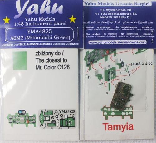 Yahu Models A4825 A6M2 Zero Tamiya