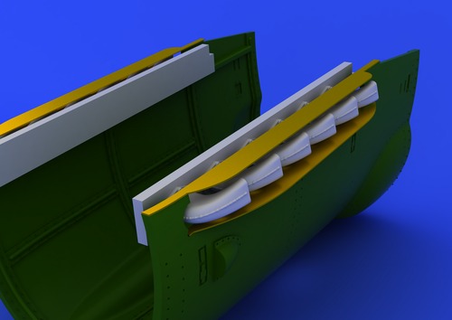 Eduard 632020 Bf 109G-6 exhaust stacks REVELL