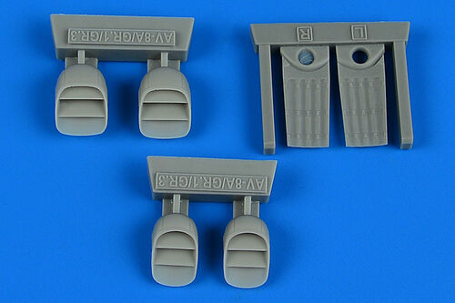 Aires 7384 Harrier AV-8A/GR.1/GR.3 Exhaust Nozzles (Airfix)