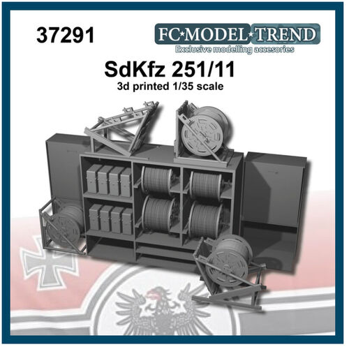 FC ModelTrend 37291 SdKfz 251/11 - Conversion Set (3D-printed)