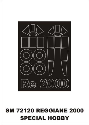 Montex SM72120 Reggiane 2000 Special Hobby