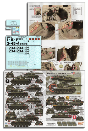 Echelon Fine Details D356296 M18 Hellcat 76mm GMC Part 1