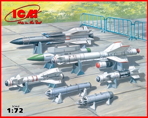 ICM 72213 Soviet Air-to-Surface Aircraft Armament
