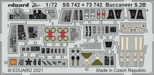 Eduard SS742 Buccaneer S.2B AIRFIX