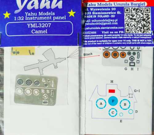 Yahu Models L3207 Camel (Wingnut Wings)