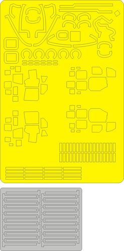 New Ware AM0229 Tupolev TU-95MS Bear H CAMOUFLAGE kabuki masks for Trumpeter