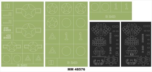 Montex MM48576 B-24D Liberator HOBBY BOSS 81775