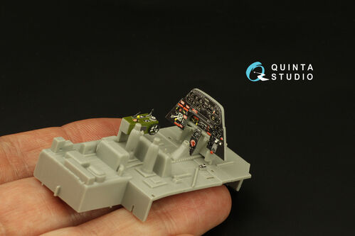 Quinta Studio QD48377 Grumman TBM-3 Avenger - 3D-Printed & Coloured Interior (for Hobby Boss kits)