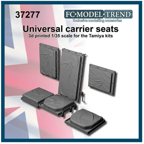 FC ModelTrend 37277 Bren Carrier - Seats 3D-printed (for Tamiya kits)