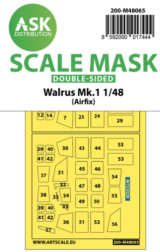 Art Scale Kit M48065 Walrus Mk.1 double-sided