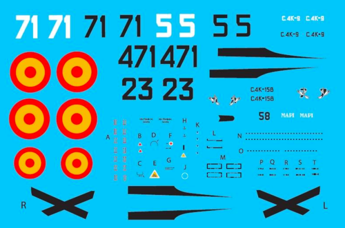 Buchon Scale Models 72002 Hispano HA-1112 M1L Spanish Air Force