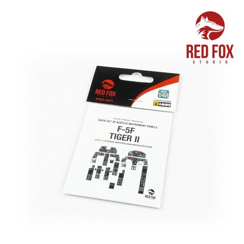 Red Fox Studio QS-48070 F-5F Tiger II (for AFV Club kit)