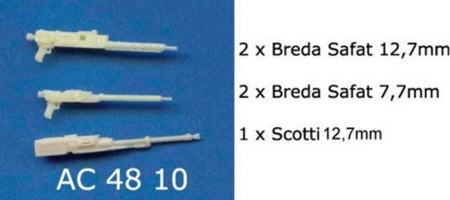 L'Arsenal 2.0 AC4810 Regia Aeronautica machine guns set