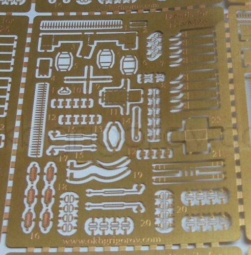 OKB Grigorov P72022 Details for T26/M26