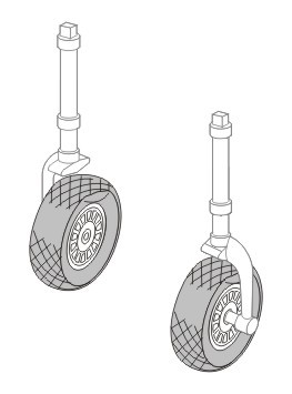 CMK Q72032 P-51D Mustang koła