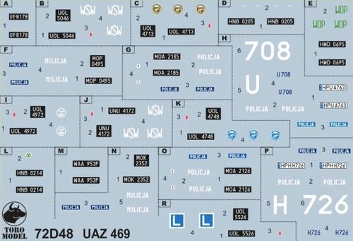 Toro Model 72D48 UAZ 469 w Polsce