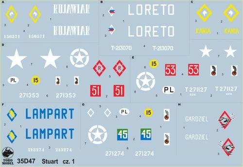 Toro Model 35D47 Stuart w polskiej służbie cz.1