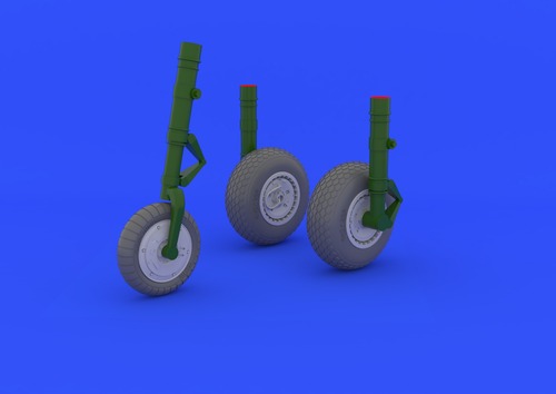 Eduard 632031 Me 262 wheels Trumpeter