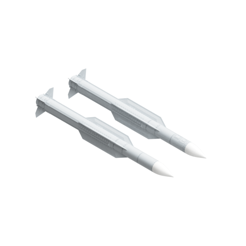 Gloria Model GR48701 US Navy AIM-174B Long-Range Air-To-Air Missile (2 Pieces) (Universal)