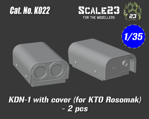 Scale23 35-K022 KDN-1 with cover - 2 pcs