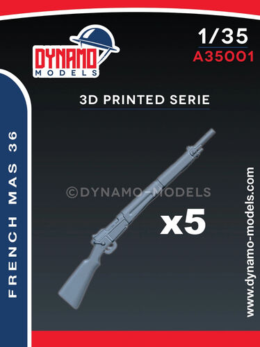 Dynamo-Models A35001 French Weapon MAS 36 (5 Guns)