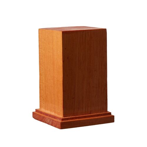 Mr.Hobby DB-004 Wooden Base Square L 60x60x70mm