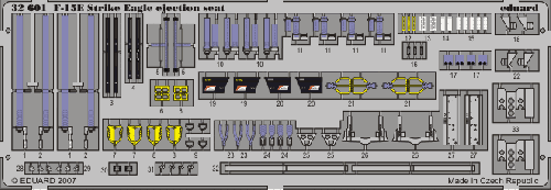 Eduard 32601 F-15E ejection seat TAMIYA