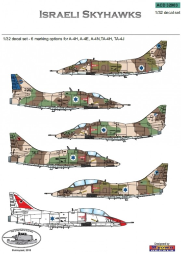 Armycast ACD32003 Israeli Skyhawks - A-4/TA-4