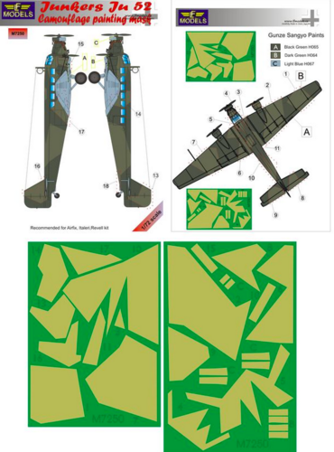 LF Models M7250 Junkers Ju52/3M