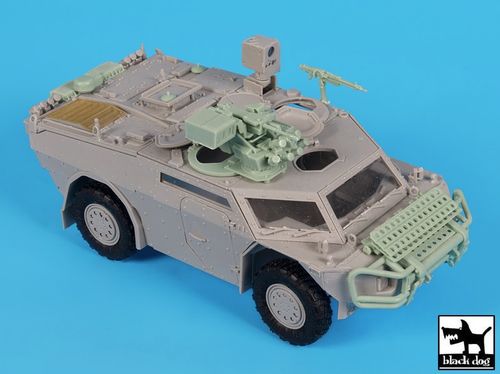 Black Dog T35187 German Fennek 1A2 accessories set for Trumpeter