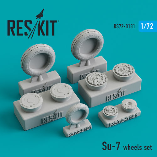 DISCONTINUED RES/KIT 72-0181 Su-7 wheels set
