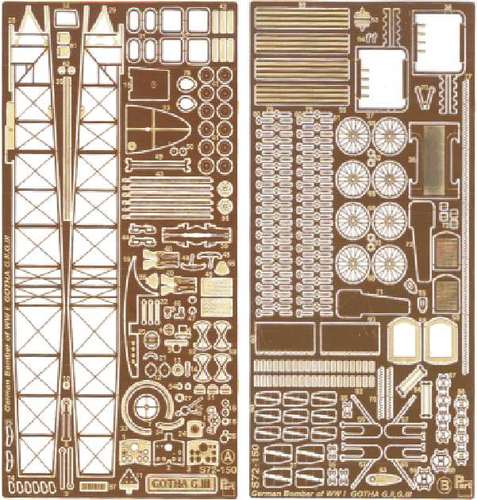 Part S72-150 Gotha G.II / G.III Roden
