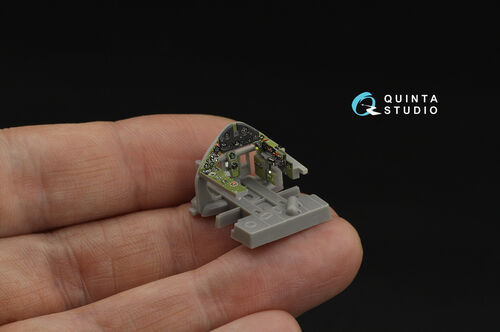 Quinta Studio QD72220 FM-2 Wildcat - 3D-Printed & Coloured Interior on Decal Paper (for Arma Hobby Kits)