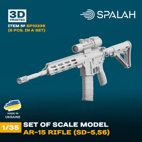 Spalah 10335 AR-15 Rifle (SD-5,56) (5pcs)